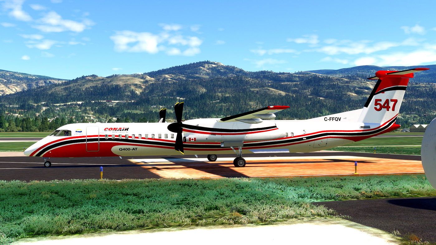Dash 8-Q400-AT Conair Group Livery Package for Microsoft Flight ...