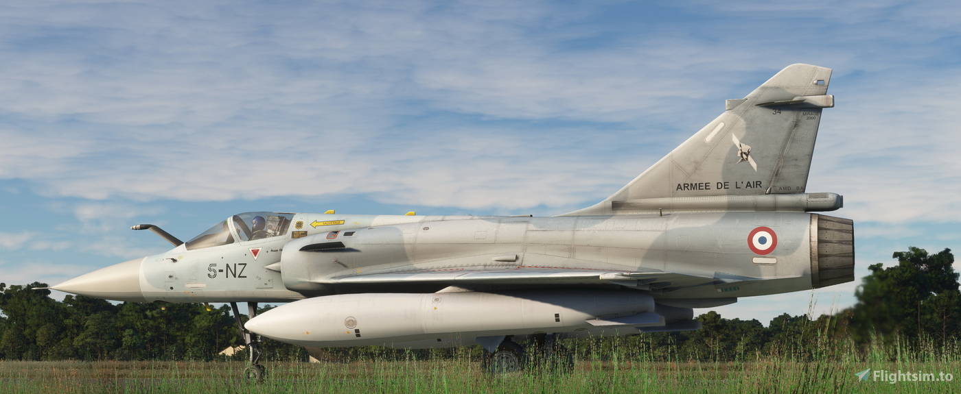 Dassault Mirage 2000 Chevaliers du Ciel for Microsoft Flight Simulator ...