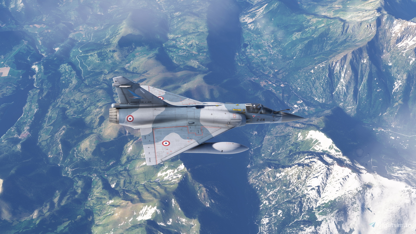 Dassault Mirage 2000 EC 1/2 Cicognes 2-EN for Microsoft Flight ...