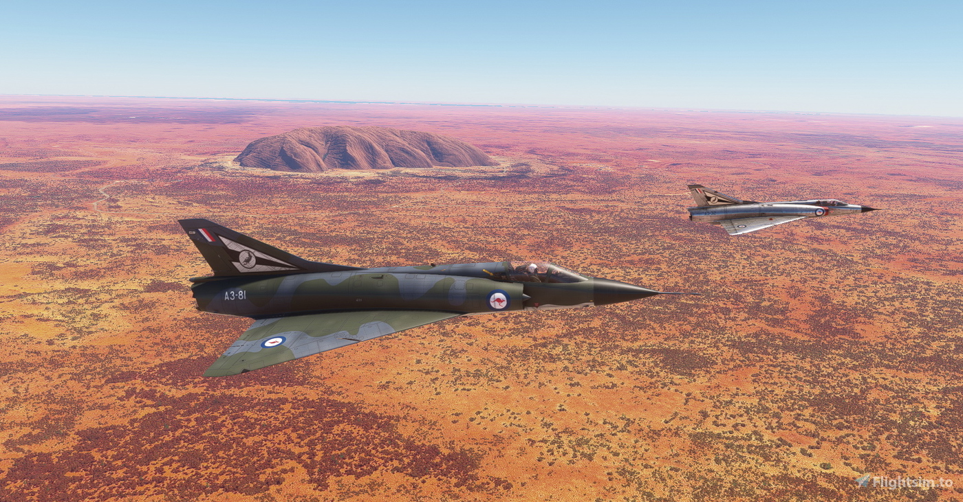 Dassault Mirage IIIO RAAF No.75 Sqn A3-81 のために Microsoft Flight ...