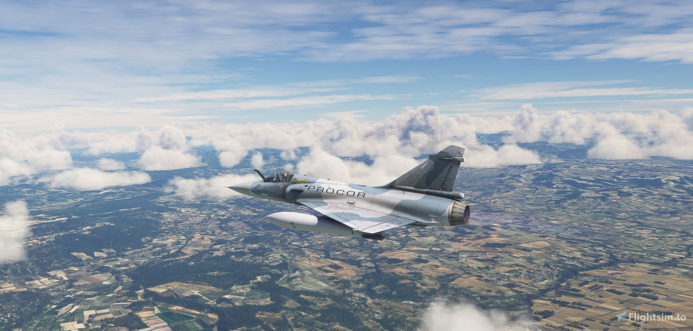 Dassault Mirage 2000 PROCOR for Microsoft Flight Simulator | MSFS