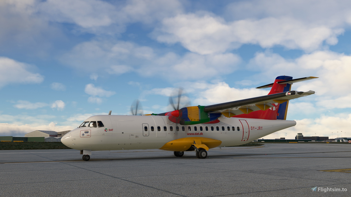 DAT (Danish Air Transport) ATR 42-600 - (OY-JRY) for Microsoft Flight ...