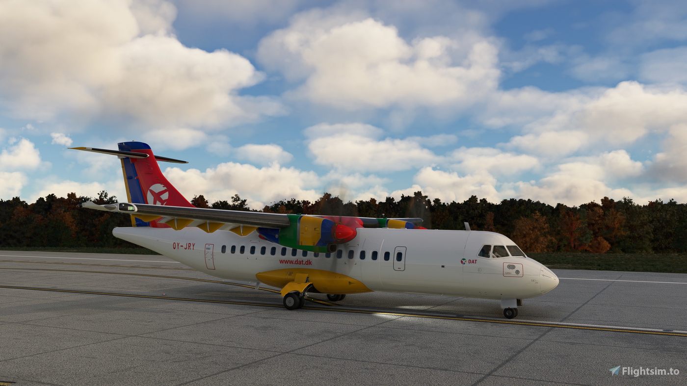 DAT (Danish Air Transport) ATR 42-600 - (OY-JRY) for Microsoft Flight ...