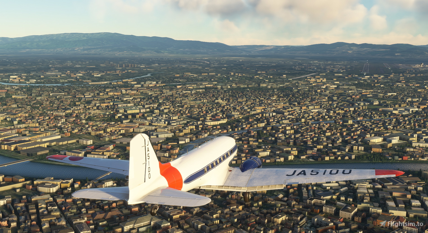 DC-3 - JA5100 - Civil Aviation Bureau flight inspection aircraft ...