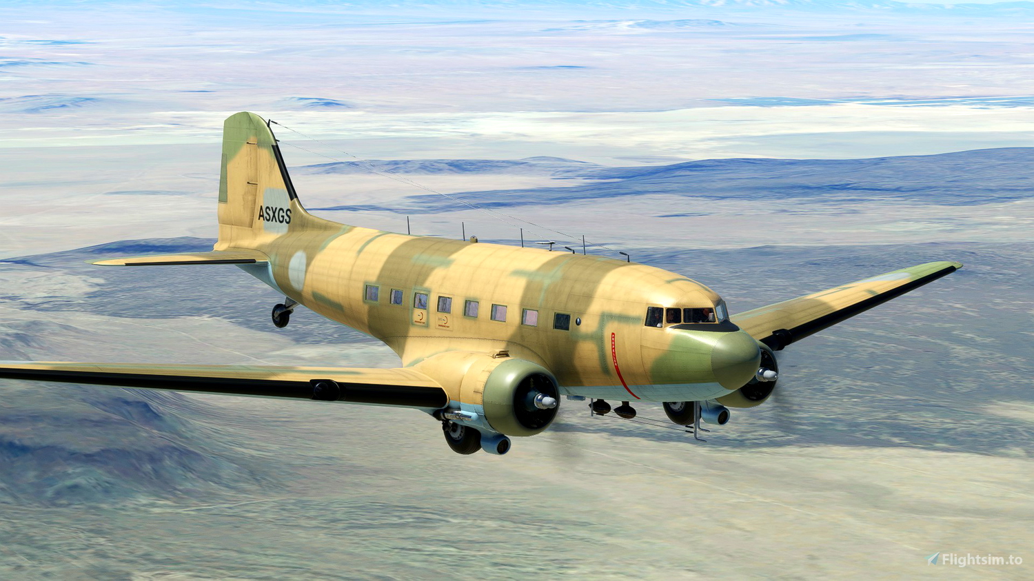 Douglas DC-3 Liveries pour Microsoft Flight Simulator | MSFS | Flightsim.to