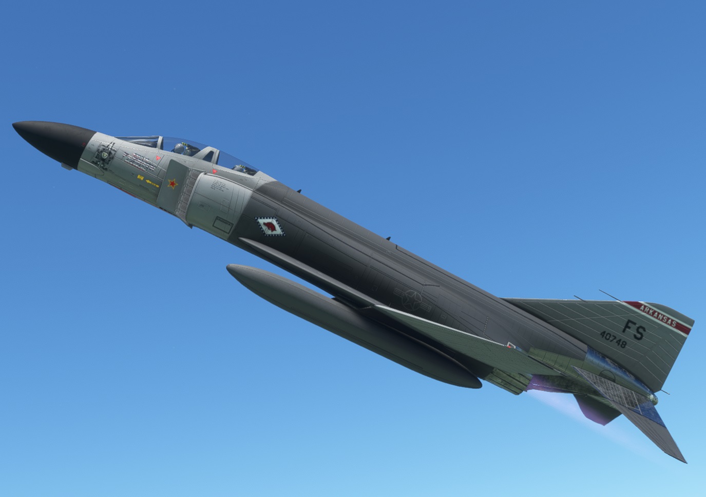 DC DEsign F-4 Phantom Arkansas ANG for Microsoft Flight Simulator | MSFS