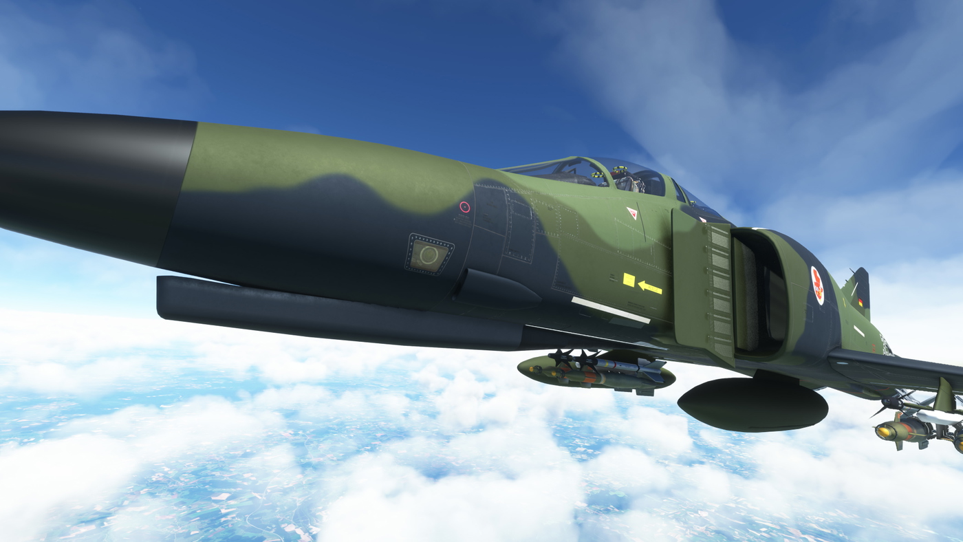 DC Designs F-4E Luftwaffe 35-40. for Microsoft Flight Simulator | MSFS