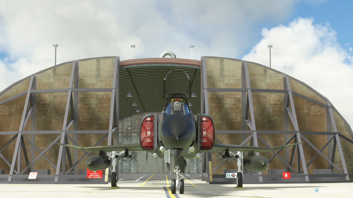 DC Designs F-4E USAF AR-554 for Microsoft Flight Simulator | MSFS