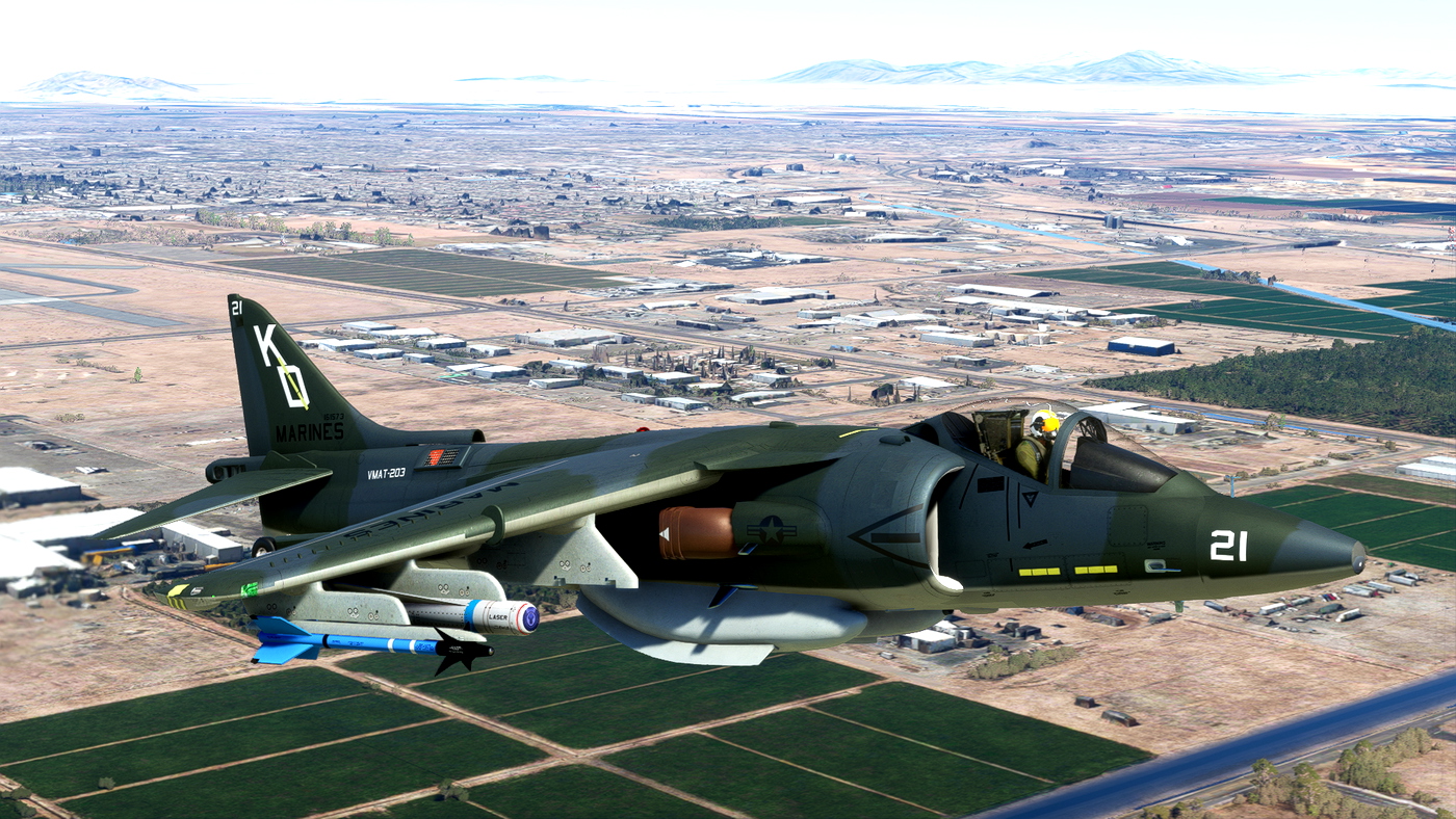 DC Designs AV-8B II Harrier VMAT-203 1983 for Microsoft Flight ...