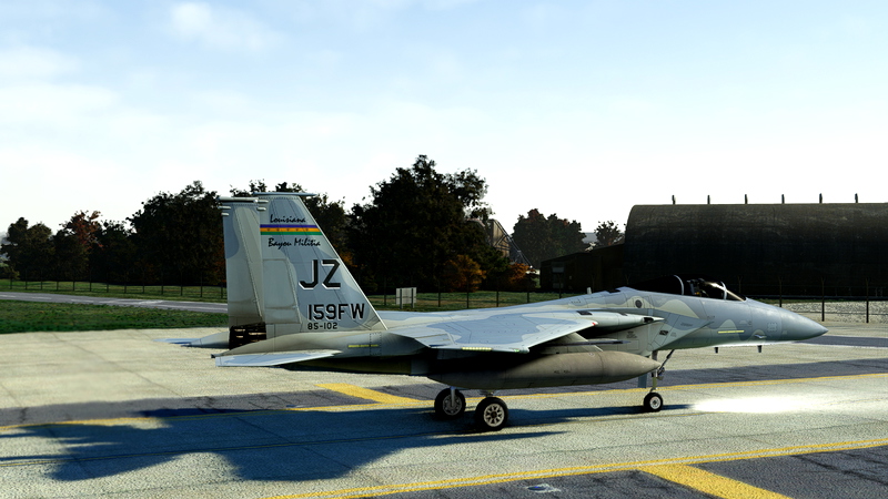 DC Designs F-15C - 159FW 85-0102 for Microsoft Flight Simulator | MSFS
