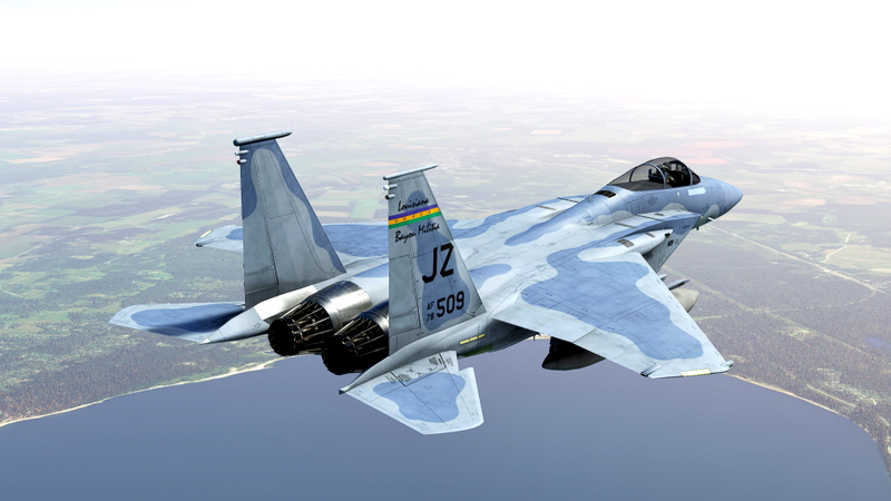 DC Designs F-15 Liveries for Microsoft Flight Simulator | MSFS