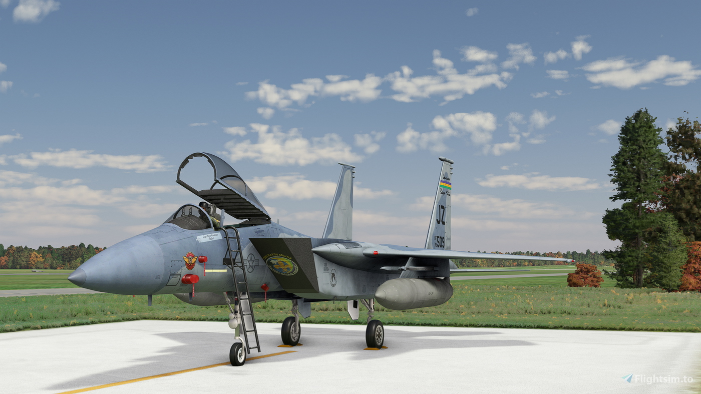 DC Designs F-15C 122nd FS 78-509 for Microsoft Flight Simulator | MSFS
