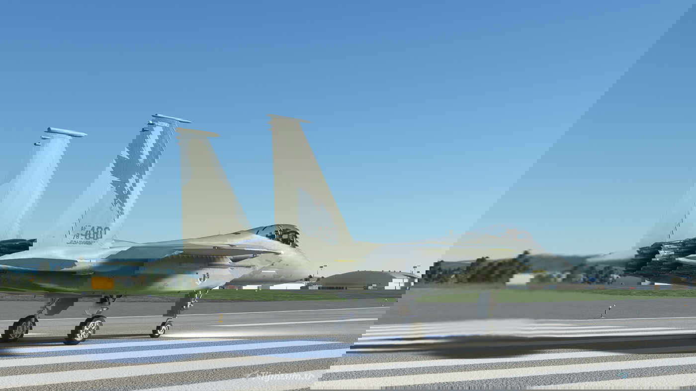 DC Designs F-15C 194th Fighter Squadron for Microsoft Flight Simulator | MSFS