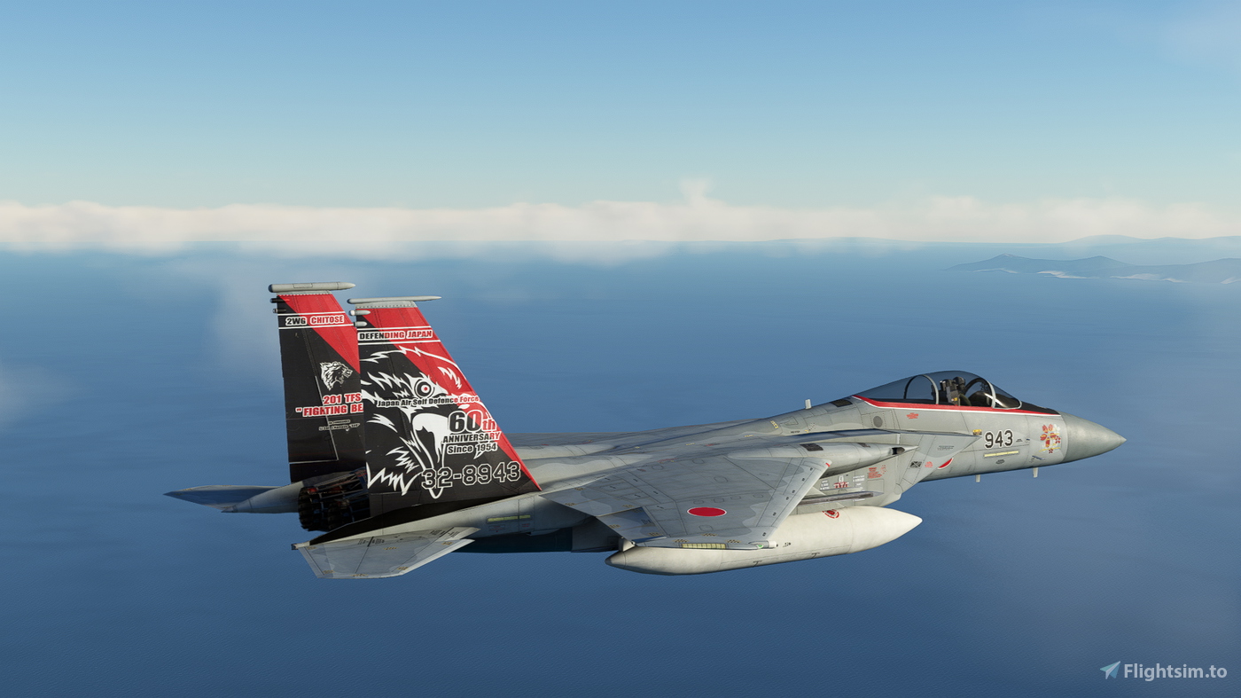 DC Designs F-15J - JASDF 201st TFS 32-8943 JASDF 60th ANNIVERSARY ...