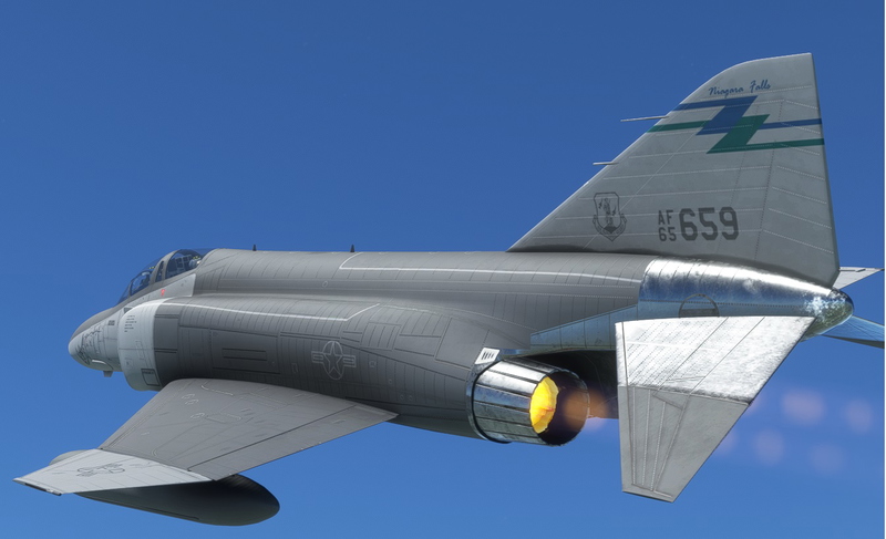DC Designs F-4 Phantom New York ANG for Microsoft Flight Simulator | MSFS