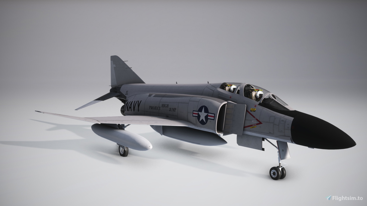 DC Designs F-4 Phantom US Navy Project High Jump for Microsoft Flight ...
