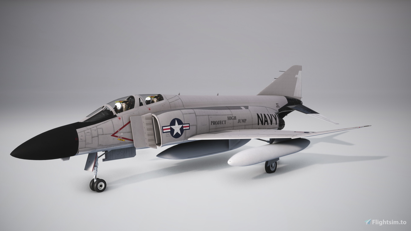 DC Designs F-4 Phantom US Navy Project High Jump for Microsoft Flight Simulator | MSFS