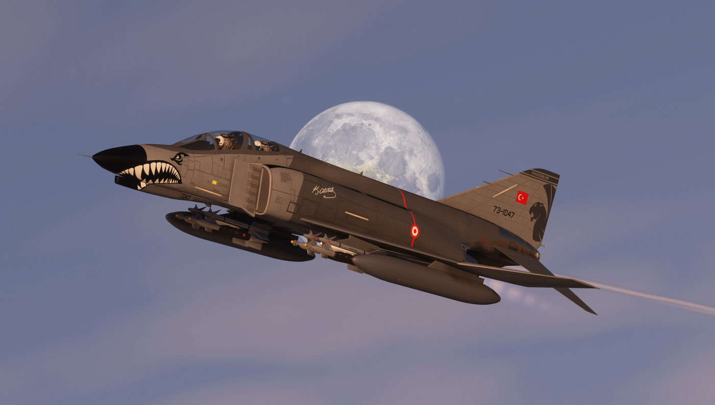 DC Designs F-4E - TUAF 111. Filo "PANTERLER" (8K) for Microsoft Flight ...