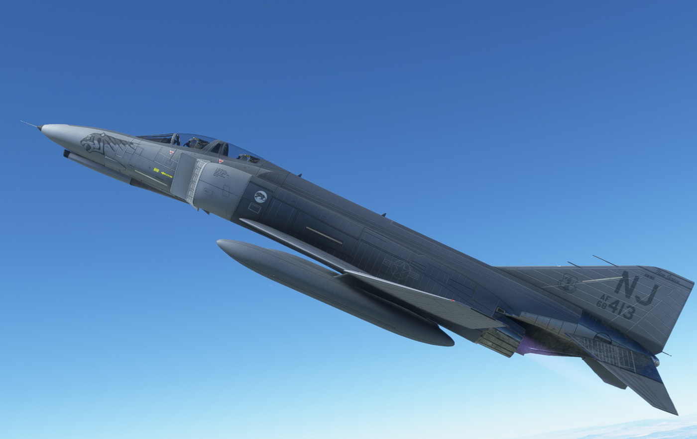 DC Designs F-4E Phantom New Jersey ANG for Microsoft Flight Simulator ...