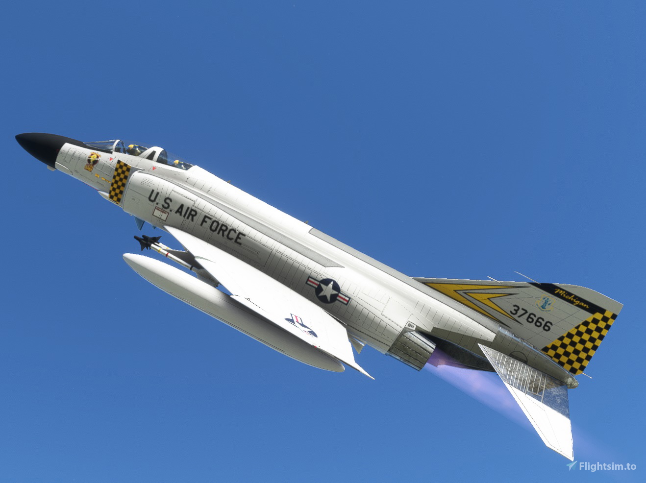 DC Designs F4 Phantom Michigan ANG "Six Pack" for Microsoft Flight ...