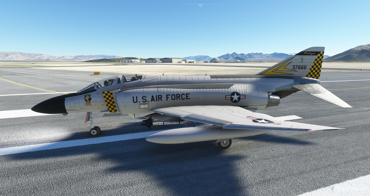 DC Designs F4 Phantom Michigan ANG "Six Pack" for Microsoft Flight ...