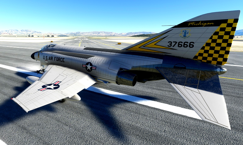 DC Designs F4 Phantom Michigan ANG "Six Pack" for Microsoft Flight ...