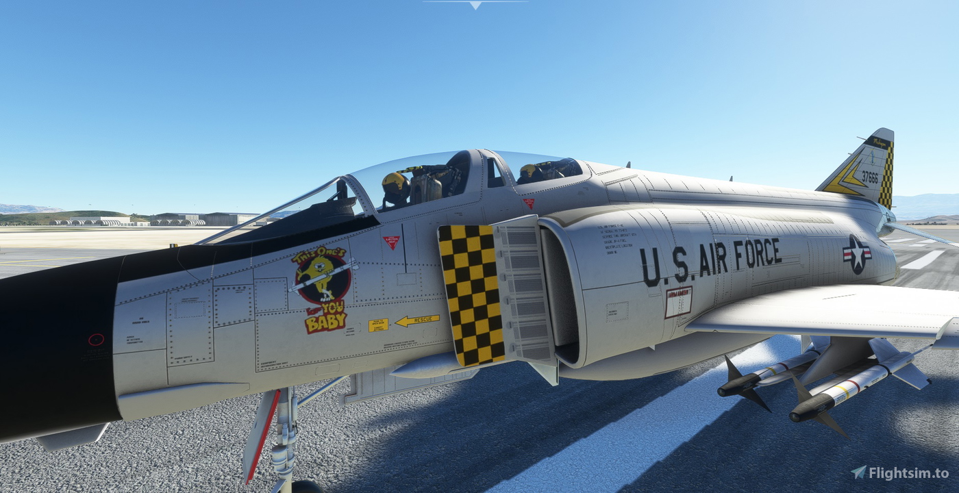 DC Designs F4 Phantom Michigan ANG "Six Pack" for Microsoft Flight ...