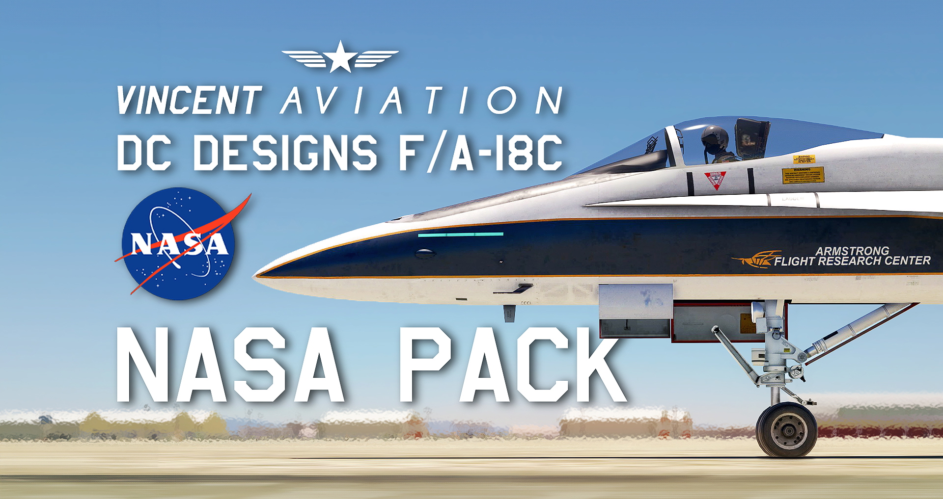 DC Designs F/A-18C NASA Pack - MSFS Add-on - Flightsim.to