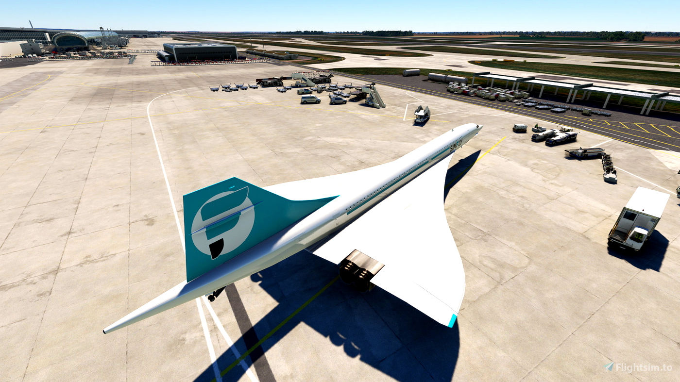 [DC DESIGNS] SimFly Concorde livery for Microsoft Flight Simulator | MSFS