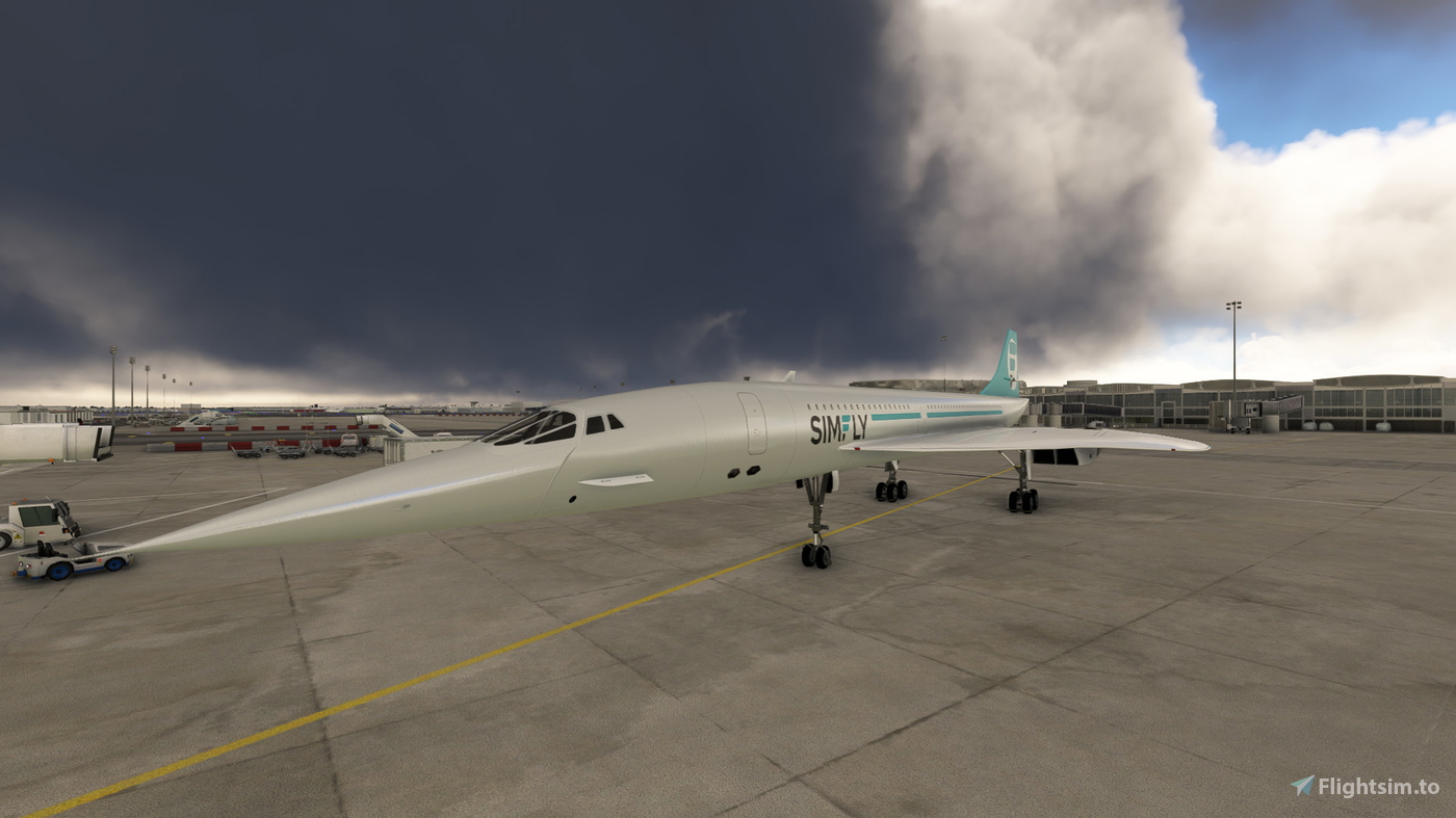 [DC DESIGNS] SimFly Concorde livery para Microsoft Flight Simulator | MSFS