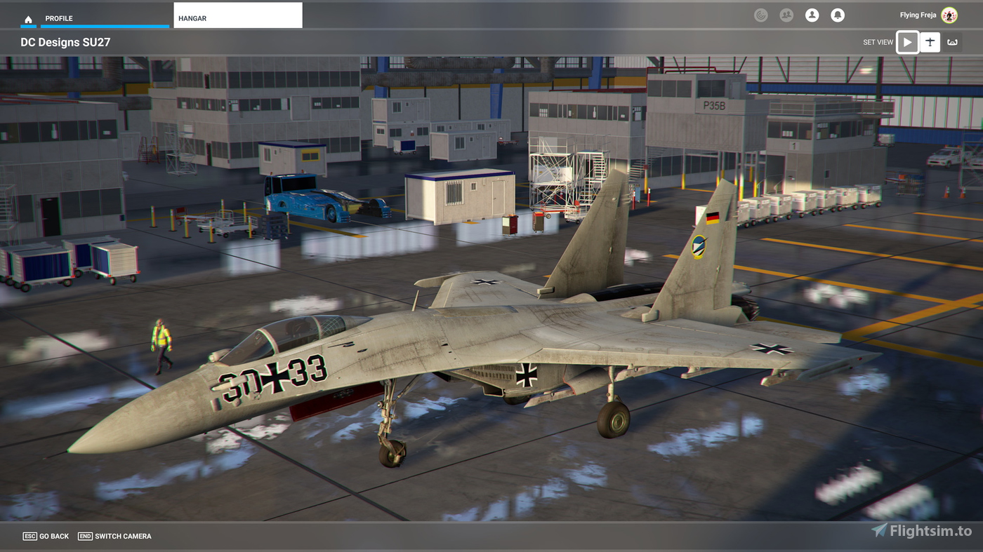 DC Designs Su-27 German Luftwaffe Livery for Microsoft Flight Simulator ...
