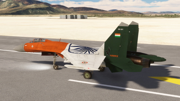 DC Designs SU-27 Flanker "BAT01" (Fictional) for Microsoft Flight ...