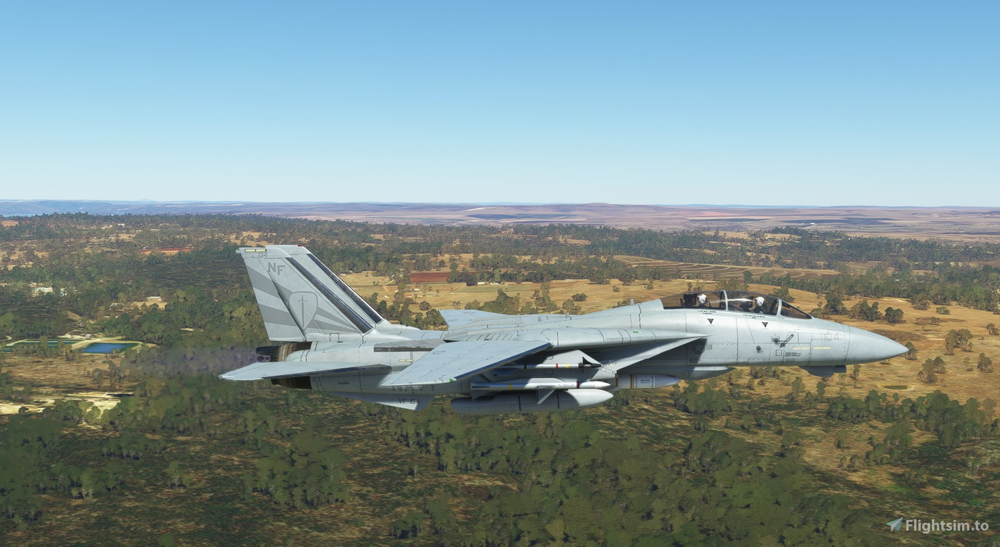 DCD F-14A Tomcat VF-154 Black Knights 104 for Microsoft Flight ...