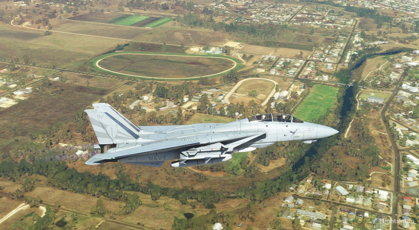 DCD F-14A Tomcat VF-154 Black Knights 104 for Microsoft Flight ...