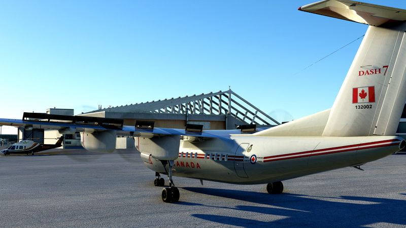 De Havilland Dash 7 CAF for Microsoft Flight Simulator | MSFS
