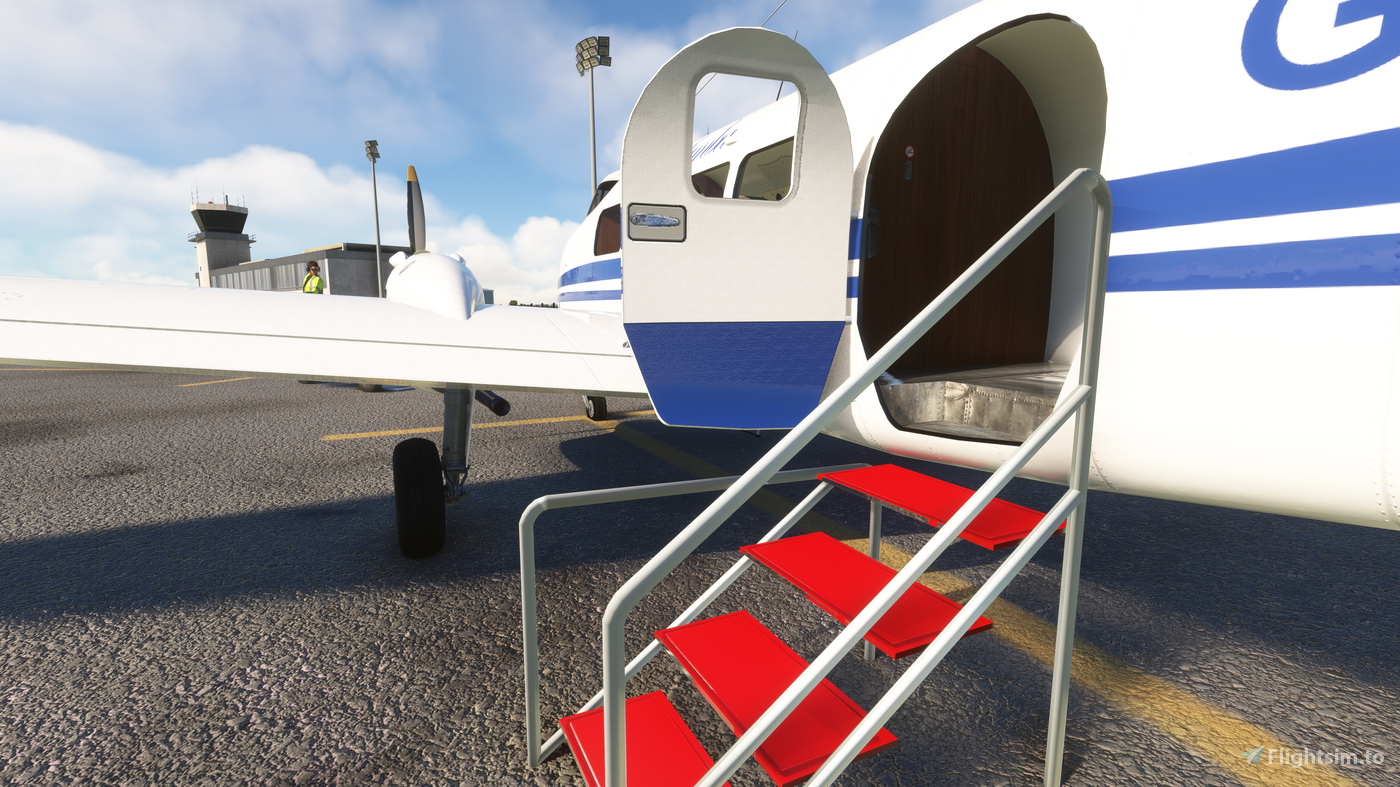 De Havilland DH-104 Dove G-OPLC for Microsoft Flight Simulator | MSFS