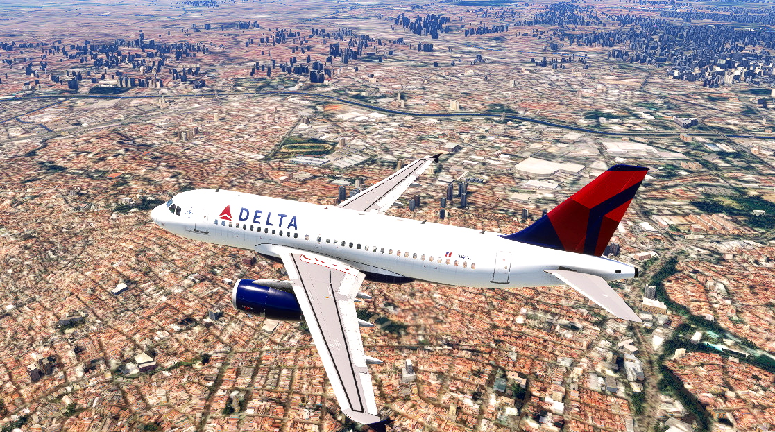 DELTA A319-100 [8K] for Microsoft Flight Simulator | MSFS