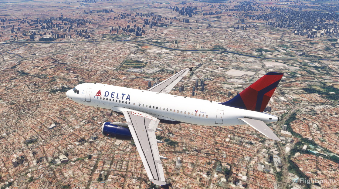 DELTA A319-100 [8K] for Microsoft Flight Simulator | MSFS