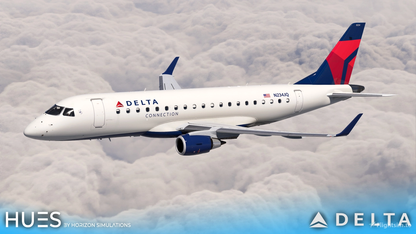 Delta Connection Livery Pack | FSS E175 | 8K for Microsoft Flight ...