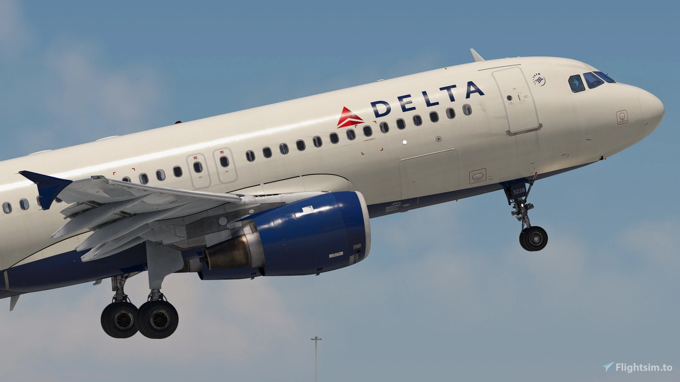 Delta Air Lines | Pack | w/Cabin | Fenixsim A320 V2 (8K + 4K) for ...