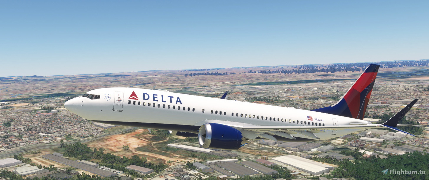 DELTA AIRLINES 737 MAX for Microsoft Flight Simulator | MSFS