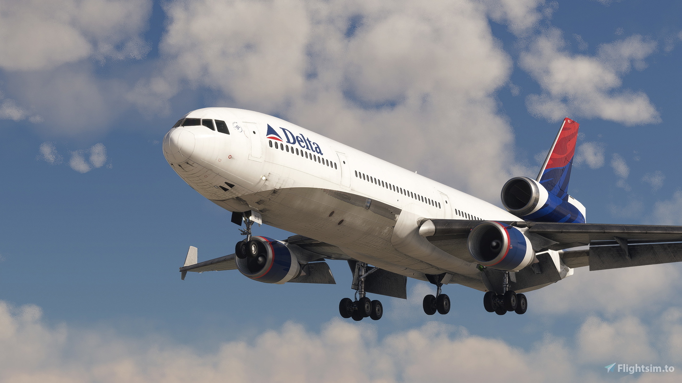Delta ("Colors In Motion" - N813DE) - TFDi MD-11 for Microsoft Flight ...