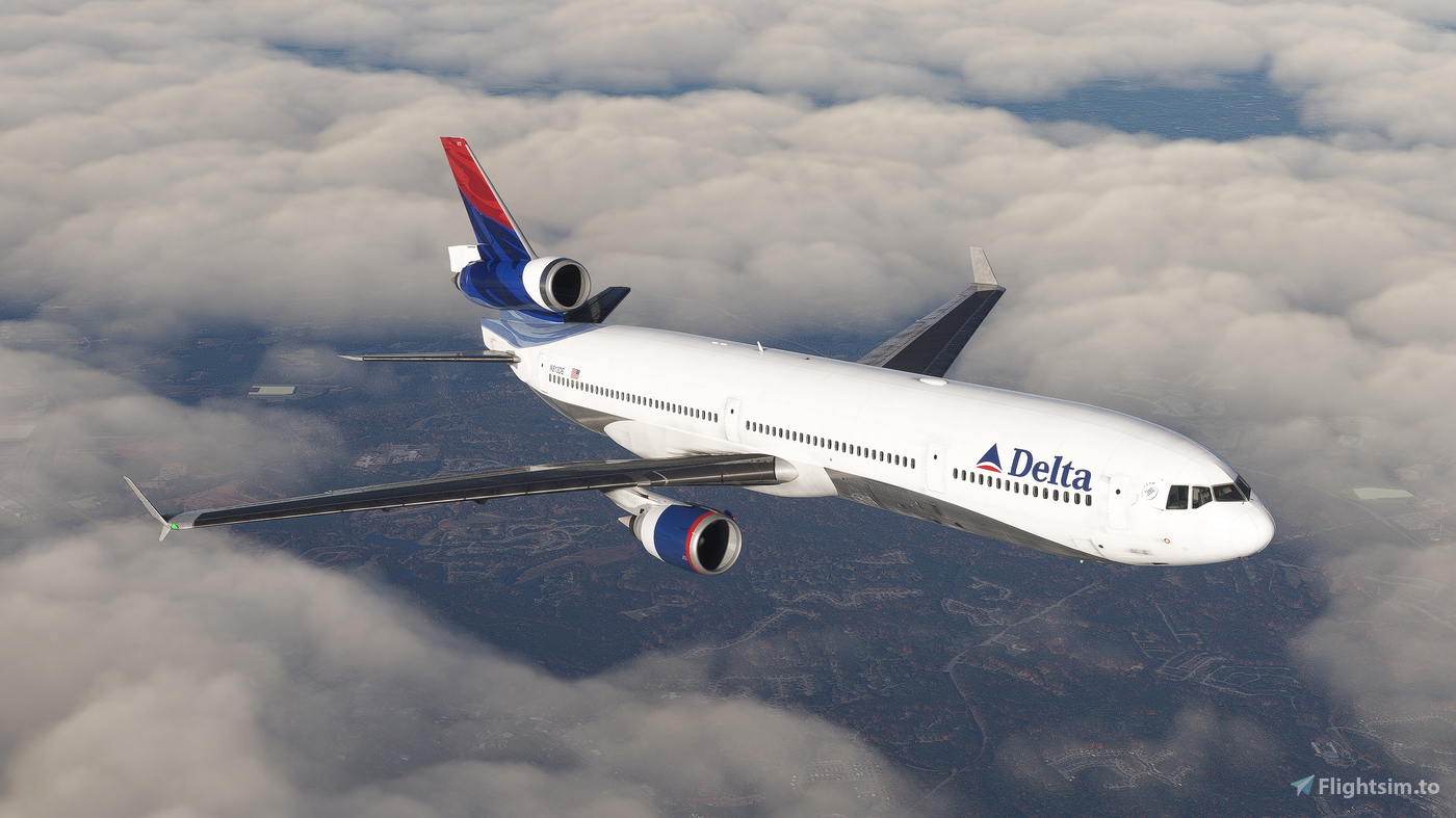 Delta ("Colors In Motion" - N813DE) - TFDi MD-11 for Microsoft Flight ...