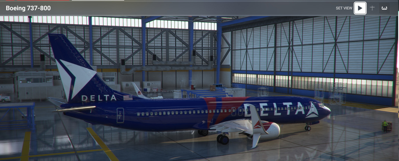 DELTA CONCEPT PMDG Boeing 737-800 のために Microsoft Flight Simulator | MSFS