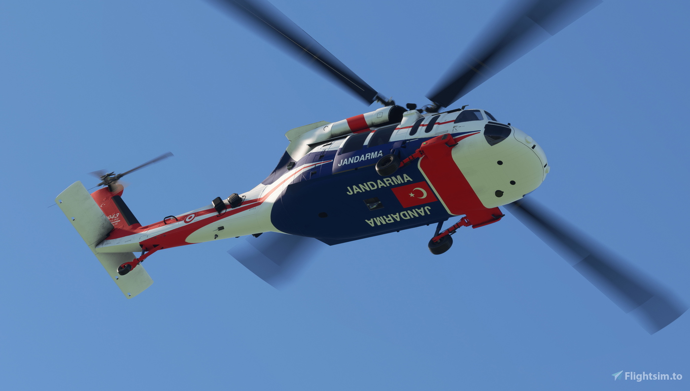Delta Simulations H60 - Türkiye Jandarma S70 New (8K) for Microsoft ...