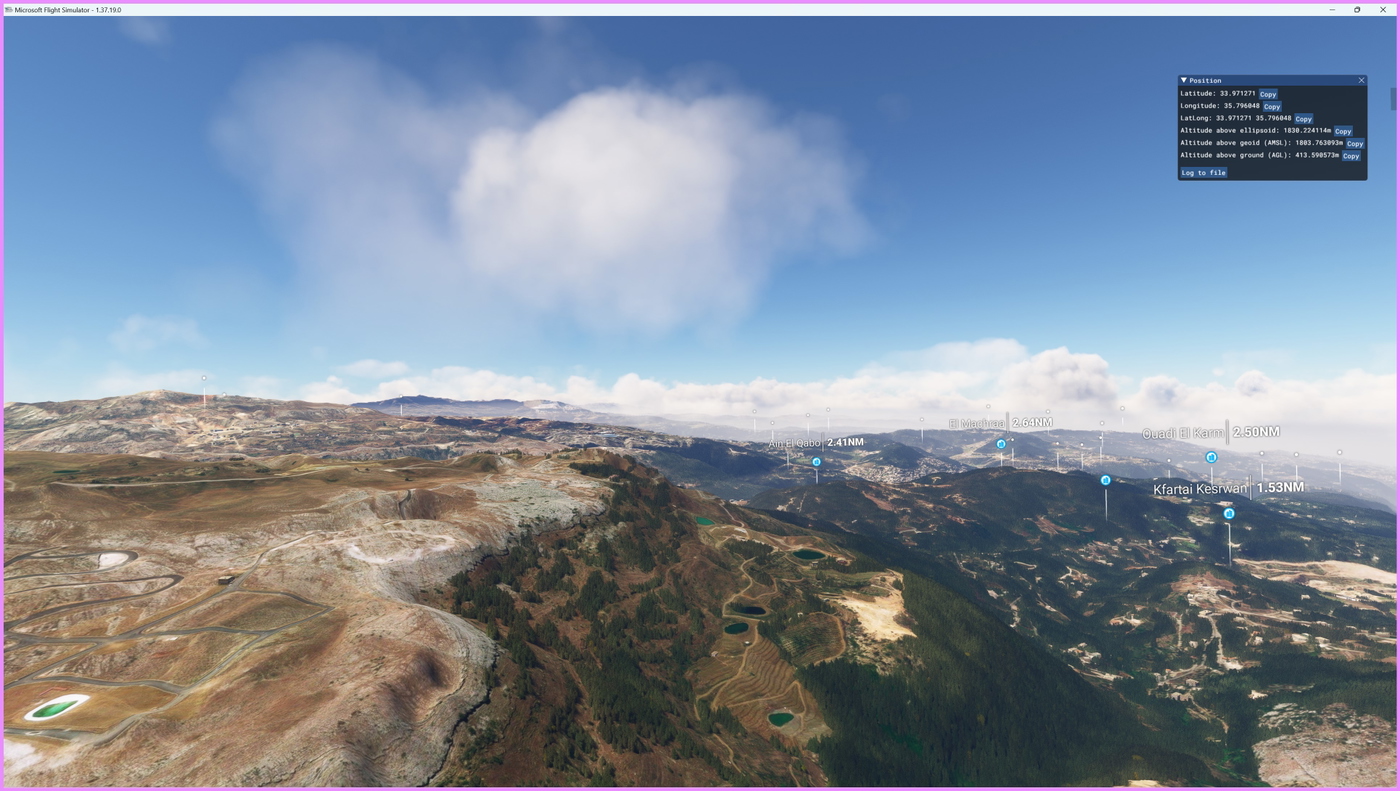 DEM | ETM10m Enhanced Terrain Mesh for Republic of Lebanon for ...