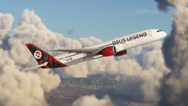 Deus Legend Airlines VA Boeing Horizon Simulations 787-9 - 8K for ...