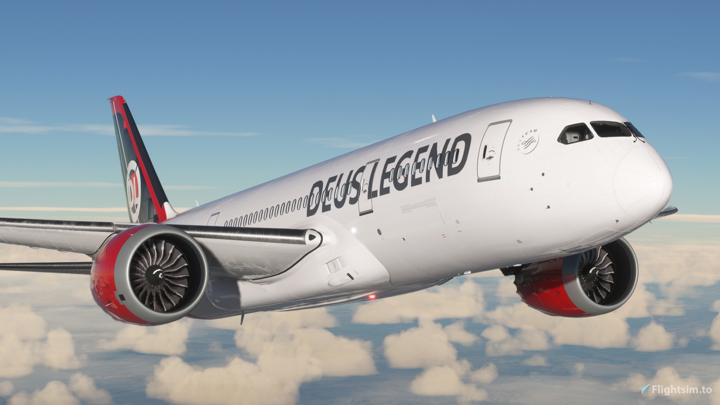 Deus Legend Airlines VA Kuro Boeing 787-8 - 8K for Microsoft Flight ...