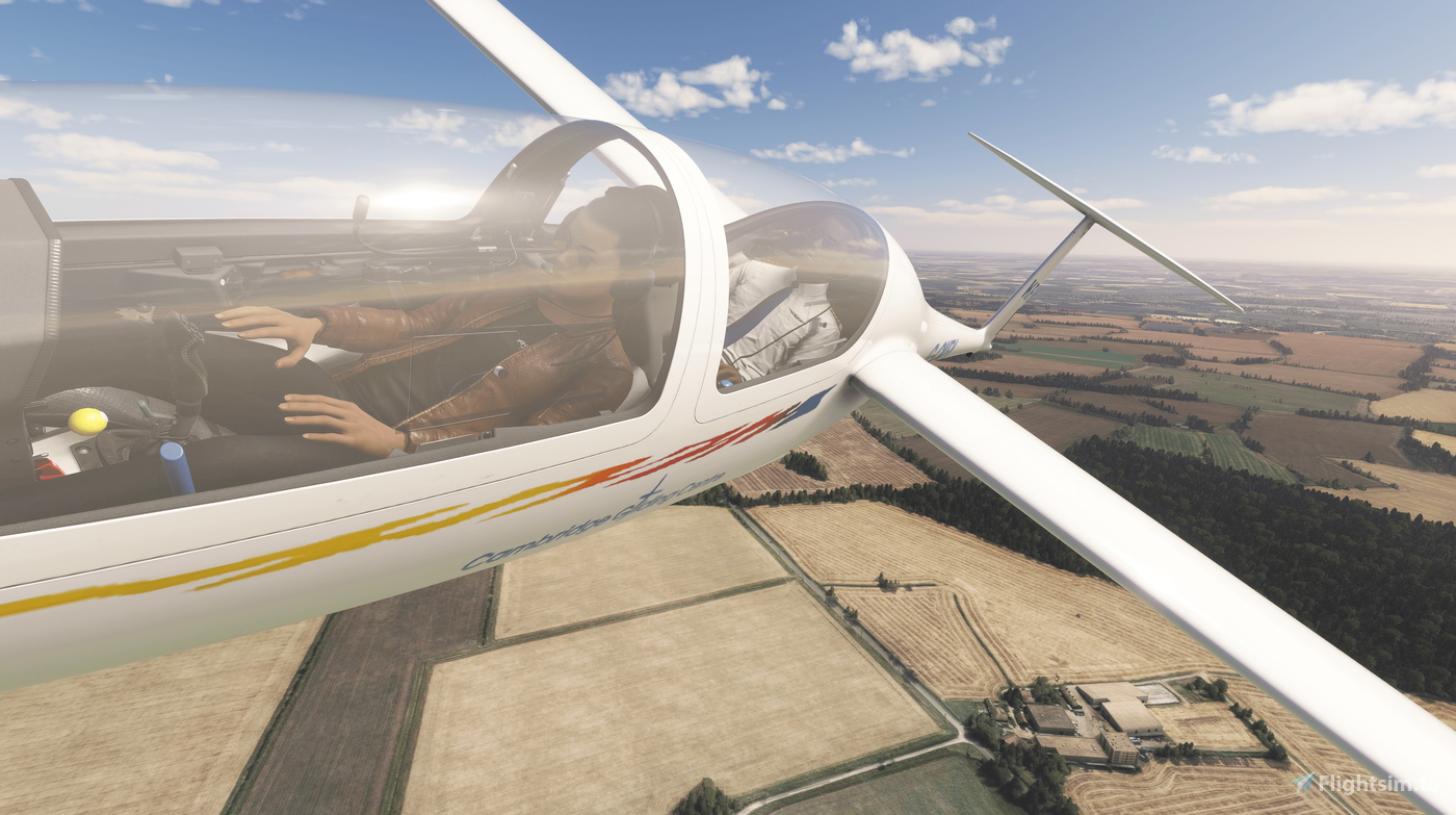 DG1001e Glider Cambridge Gliding Centre Livery for Microsoft Flight ...