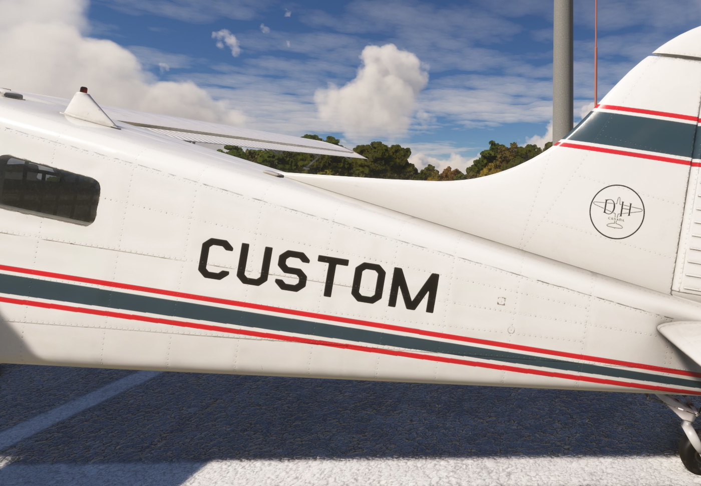 DHC-2 Beaver White Base Frontier Livery Pack (w/ dynamic reg) for ...